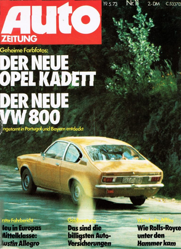 50 Jahre Kadett C - ALT-OPEL Interessengemeinschaft von 1972 e.V.