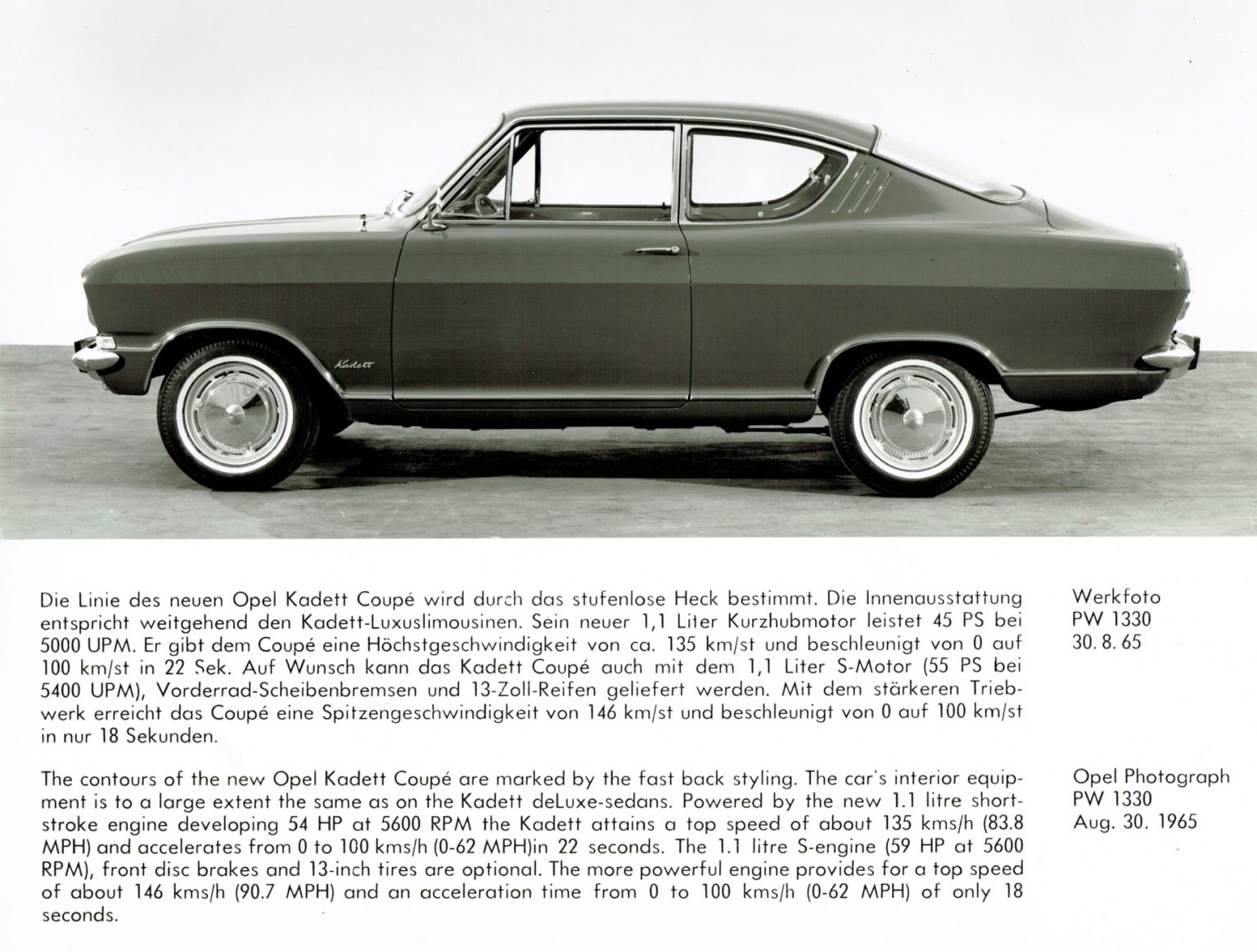 Verwunderlich Opel Kadett B Ebenbild